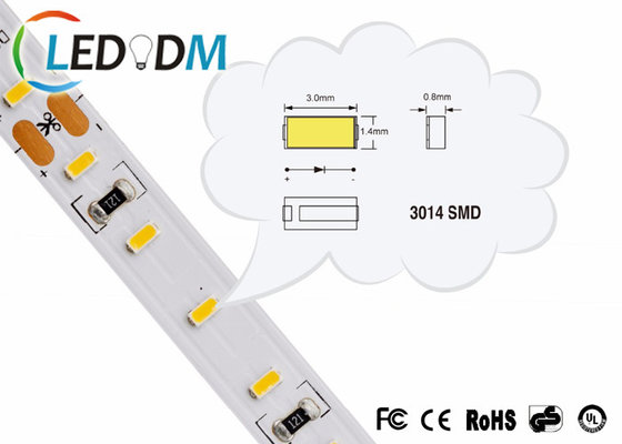 120 LEDs/M SMD 3014 LED Strip Light CRI 90 IP20 14.4W/M High Lumen Type