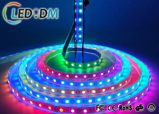 5V RGB Addressable LED Strip Lights , WS2812B Programmable LED Light Strips