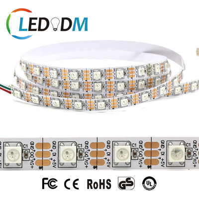 5V RGB Addressable LED Strip Lights , WS2812B Programmable LED Light Strips