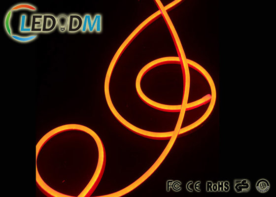 Mini Size LED Neon Rope Light , Flexible Silicon Glue 24 Volt Neon Flex Rope Light