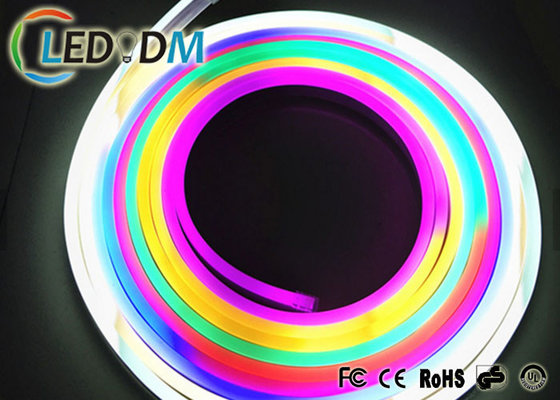 5050 Waterproof Flexible LED Neon Light , 24V Digital Silicone Led Neon Flex Light