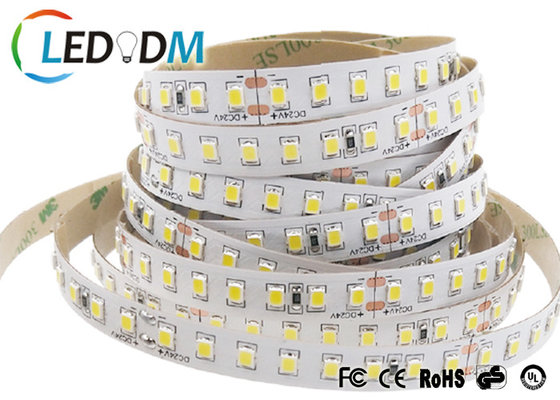 High Lumen 6500K Flexible LED Strip Lights SMD 2835 128 LEDs Per Meter IP20 Model