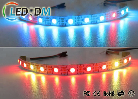 WS2812B Addressable LED Strip Lights , DC 5V Digital RGB LED Strip