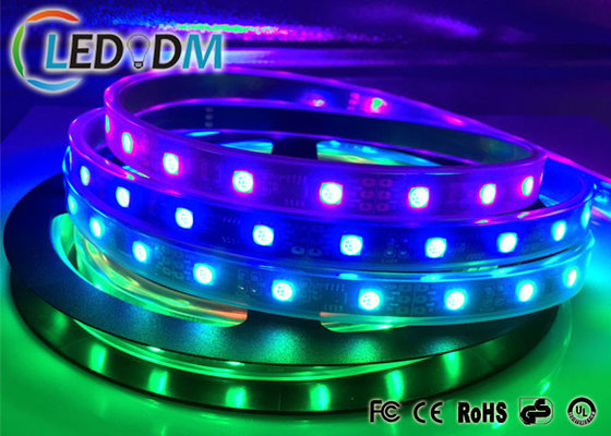 RGB Addressable WS2812 LED Strip , Energy Saving 30 60 LEDs DC 5V LED Strip