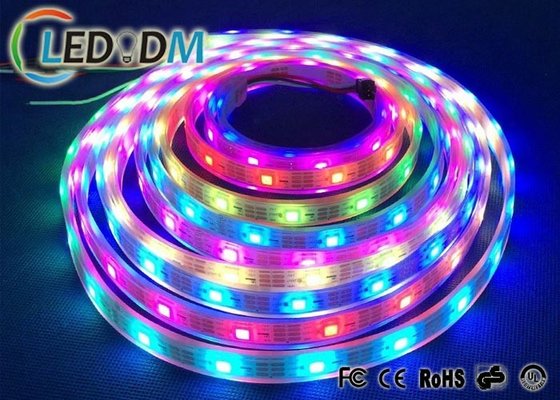Full Color Addressable LED Strip WS2812B SMD5050 Type CE / RoHS / UL Certified