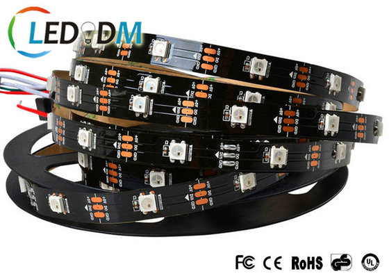 Full Color Addressable LED Strip WS2812B SMD5050 Type CE / RoHS / UL Certified