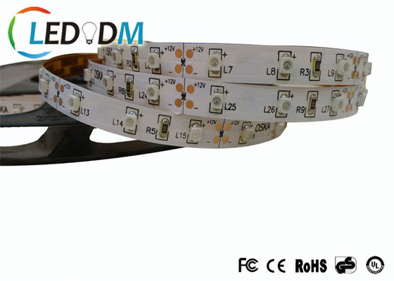 3M Adhesive SMD 3528 LED Strip Light , 12V / 24V Ribbon LED Light Strip