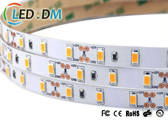 60 LEDs SMD 5630 Strip Light , 14.4W DC12V / 24V LED Flexible Tape Light
