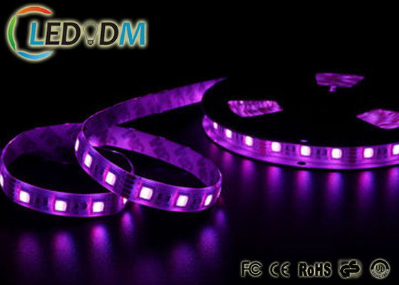 3M Tape Multi Color RGB Flexible LED Strip IP65 DC12V 72W/M For Outdoor Landscape
