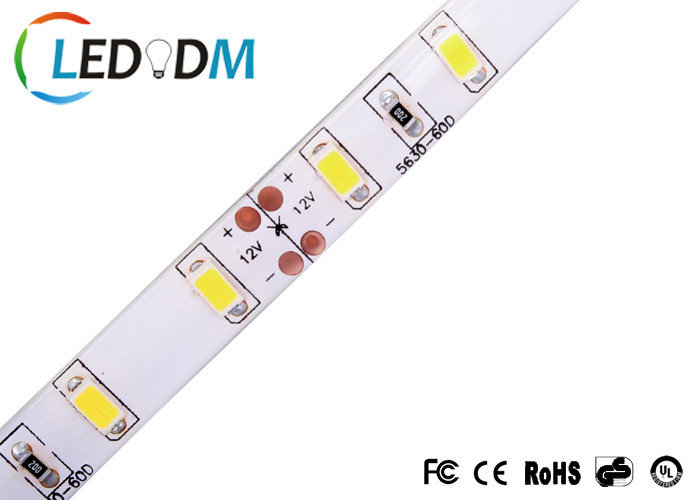 High Color Rendering Index 5630 LED Strip Light 14.4W Cattable Landscape / Decoration Use