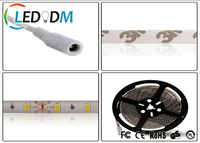 Waterproof 12V 3528 SMD LED Strip Light , Indoor / Outdoor Use Flex LED Strip