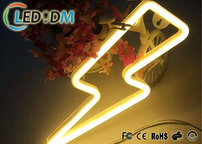 6*12mm Mini Flexible LED Neon Light Silicone Material Low Voltage 12V / 24V Optional
