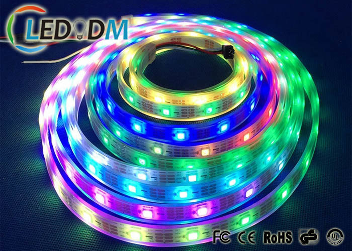 RGB Addressable WS2812 LED Strip , Energy Saving 30 60 LEDs DC 5V LED Strip