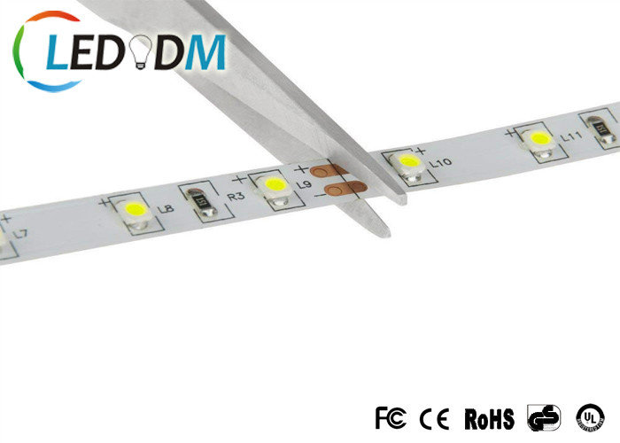 Flexible 2835 LED Strip Lights IP20 120LEDs/M 24V CE / FCC / UL Certified