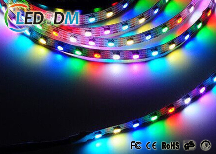 WS2811 30 LEDs/M 60 LEDs/M Addressable LED Strip , 5050 IC High Density LED Tape Light