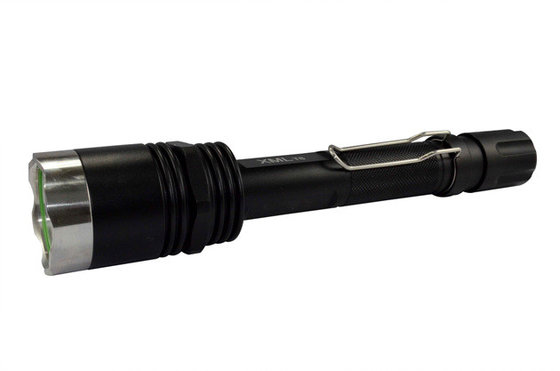 Two 18650 Li-Ion Batteries High Powered Half Light Rechargeable Flashlight Torch For Family Use