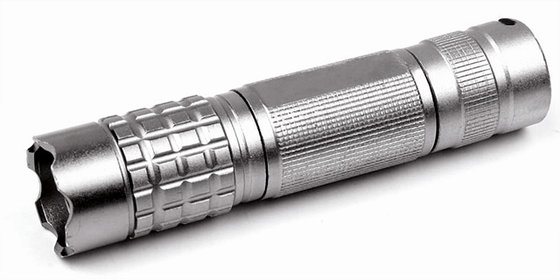 Aluminum Single AA Battery LED Flashlight JW035141-Q3 for Gifts