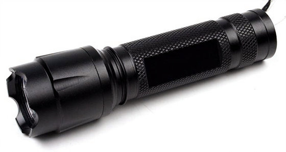 Black 95*31mm 1 AA Battery LED Flashlight with 1 LED JW043051-Q3-1