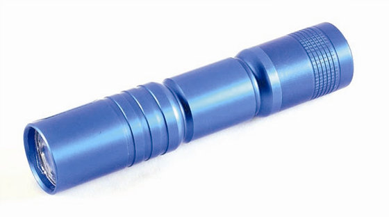 1600 - 1800MCD Blue Gift 1 AA Battery LED Flashlight ND51004