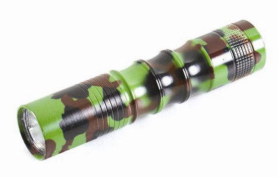 Aluminum Mini 1 AA Battery LED Flashlight ND51009 for Single Function