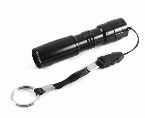 Home Mini Aluminum 1 AA Battery LED Flashlight ND51022 for House