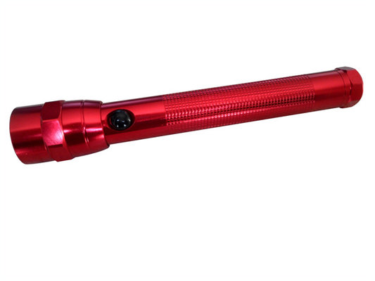 Aluminum Red House / Outdoor 2 AA LED Flashlight Torch JW081-1W