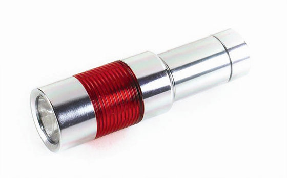 Aluminum Mini Portable 3 AAA LED Flashlight ND173015 for Family Use