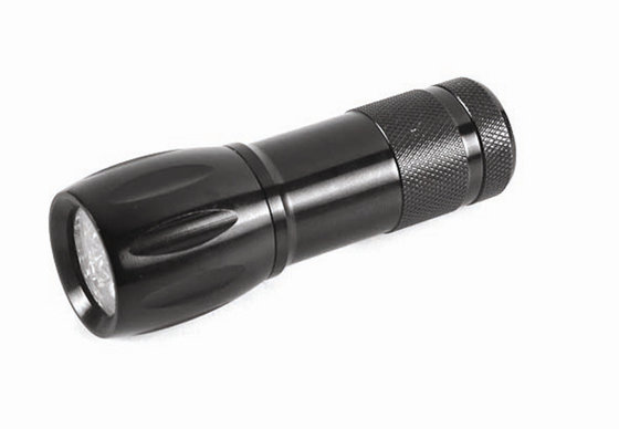 Black Outdoor Pocket 9 LED 3 AAA Mini LED Flashlights ND90003 for Camping