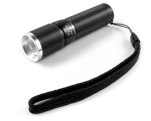 180 Lumen Black Focusing LED Torch Flashlight JW041141-Q3