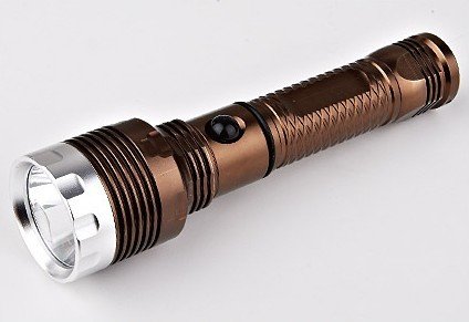 Multi-fuction Half Light Bright Torch Led Rechargeable Flashlight For Hiking
