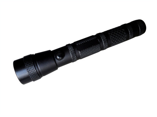 Black Emergency 2 AA batteries’ flashlight ND52009 with 146 * 30mm