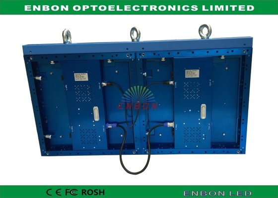 Ultrathin hanging LED display panels for indoor Brushed aluminum 576mm × 576mm