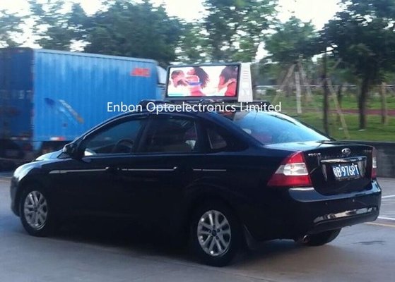Double Sided Mobile Taxi LED display
