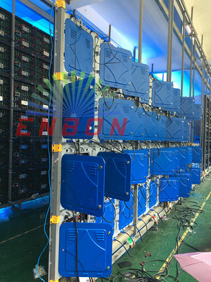 Outdoor Rental LED Display P6 , Flexible LED video wall 576*576mm 10KG