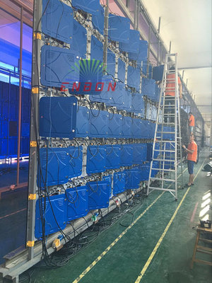 Outdoor Rental LED Display P6 , Flexible LED video wall 576*576mm 10KG