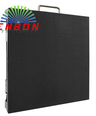 HD P3.91mm indoor LED Video Wall display with adjustable radian / curve