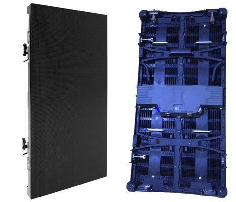 HD P3.91mm indoor LED Video Wall display with adjustable radian / curve