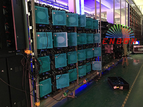 HD screen P2.5mm pixel pitch full color LED video wall for rental or fixed install