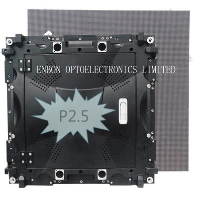 Die Casting Aluminum Video Display Wall P2.5 RGB LED Display 480x480mm