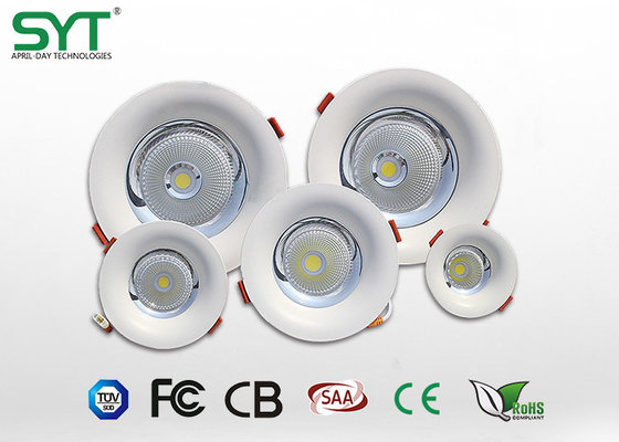 Internal Driver Led Ceiling Can Lights , Flush Fitting Concealed Led Ceiling Lights