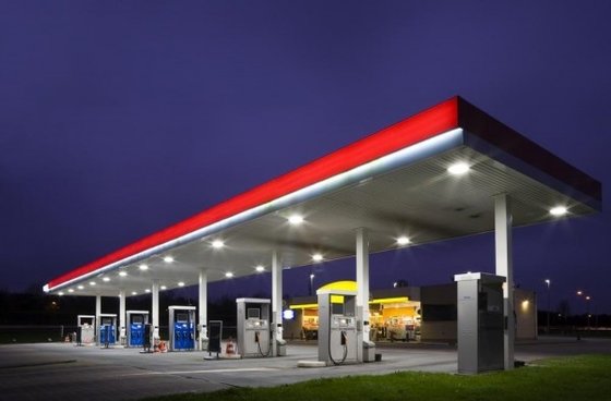 120W 5 Years Warranty LED Canopy Light with Bridgelux leds and MEANWELL LED Driver