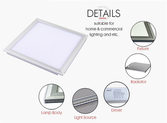 Residential Flat Panel LED Lights For Colleges & Universities 18 Wattage