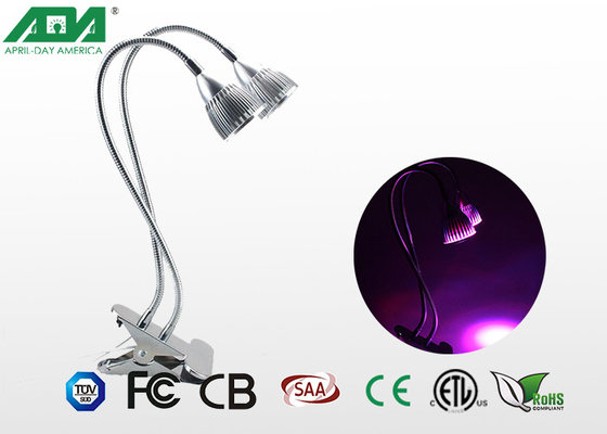 Professional Fluorescent Led Grow Light Bulbs , 10w Dual Head Indoor Plant Light Bulb
