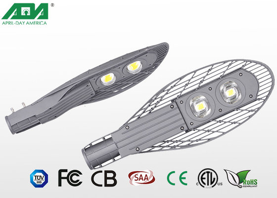 100 Watt Low Consumption Commercial Outdoor Led Lighting , Grey Color Square Led Lights