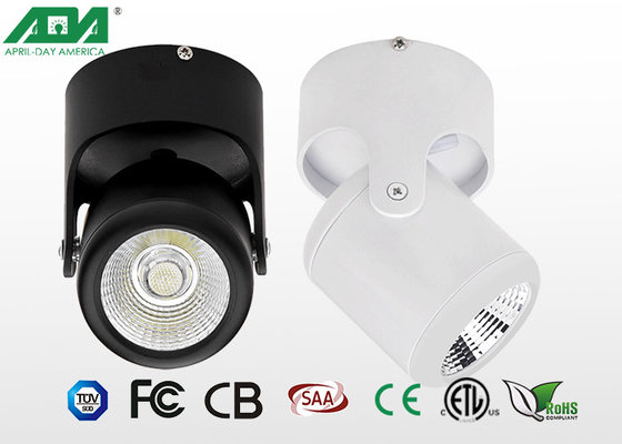 Surface Mounted Led Cylinder Downlight , Tiltable Led Downlights Residential