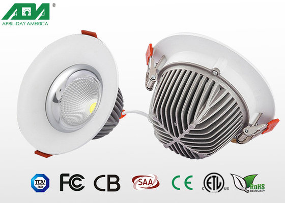 30w Shallow Led Downlight Emergency Light 6 Inches PF > 0.9 3 Years Warranty