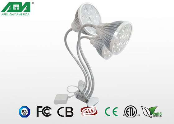 Red Blue White 45W Dual Head Led Grow Light Triple Head Grow Bulb