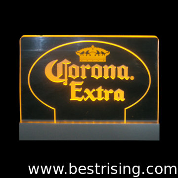 Advertising Led Illuminated Edgelit Sign Board