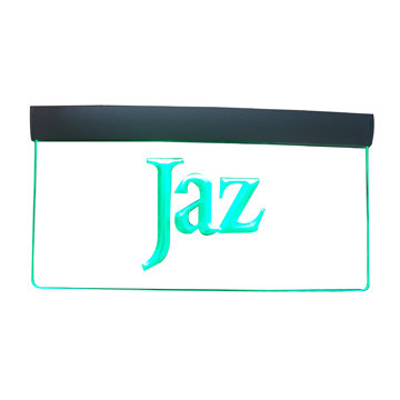 Hanging style customised advertising led edge lit sign