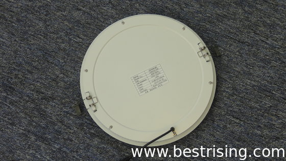 Round shape aluminum frame ceiling mounted commercial led panel light